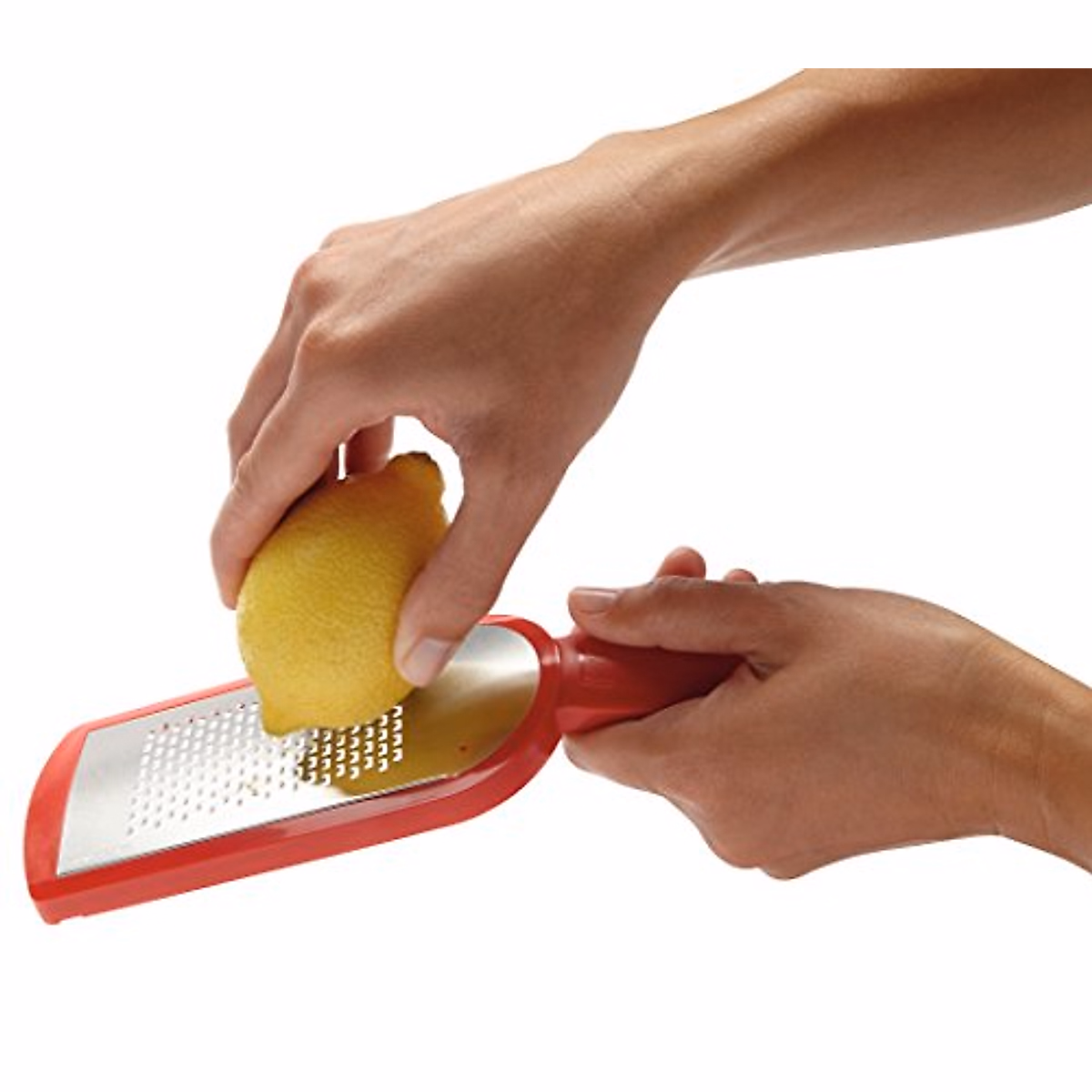 KUHN RIKON 20190 Swiss Grater Set of 3 with Storage Caddy, Red