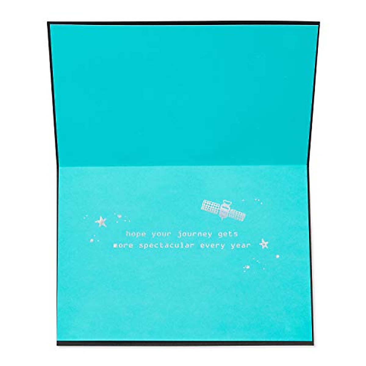 Papyrus Space Birthday Card (Journey Gets More Spectacular)