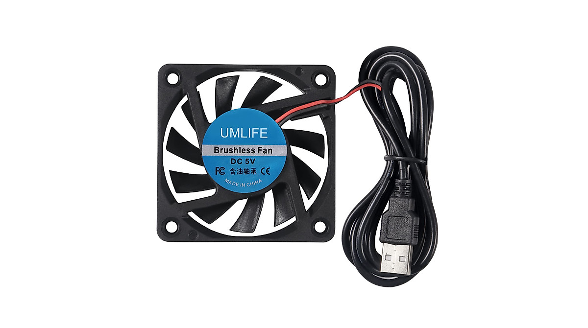 UMLIFE 60mm USB Fan 4-Pack - Efficient CPU Cooling Fans