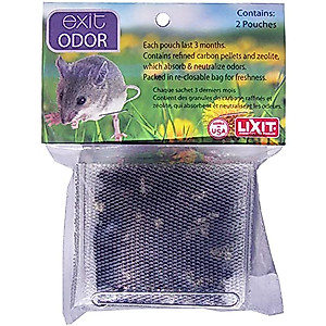 Lixit Odor Removal Packs for Small Animal Cages (Pack of 2)