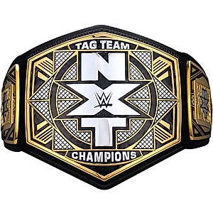 WWE Authentic Wear NXT Tag Team Championship Replica Title Belt Multi