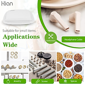 7 Pieces Pill Organizer Reusable Pocket Pill Case Portable Open Pill Pouch Silicone Small Pill Box Pill Container Pill Holder Pill Bags Organizing Medication, Vitamins, and Tablets for Travel (White)