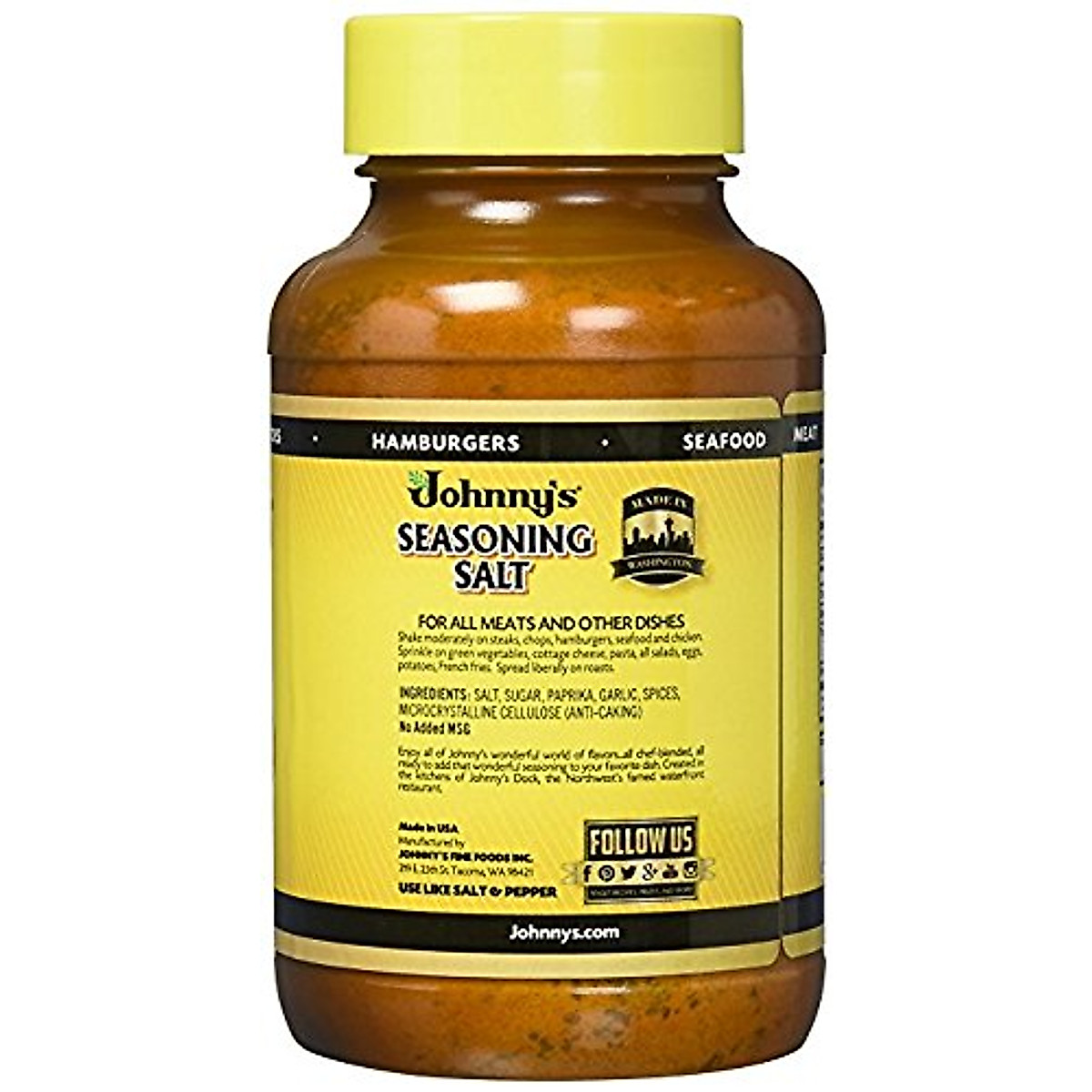 Johnny's Seasoning Salt, 32 Oz (Pack of 2)