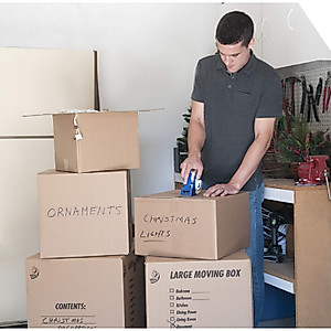 Duck HP260 Packing Tape Refill, 8 Rolls, 1.88 Inch x 60 Yard, Clear (1067839)