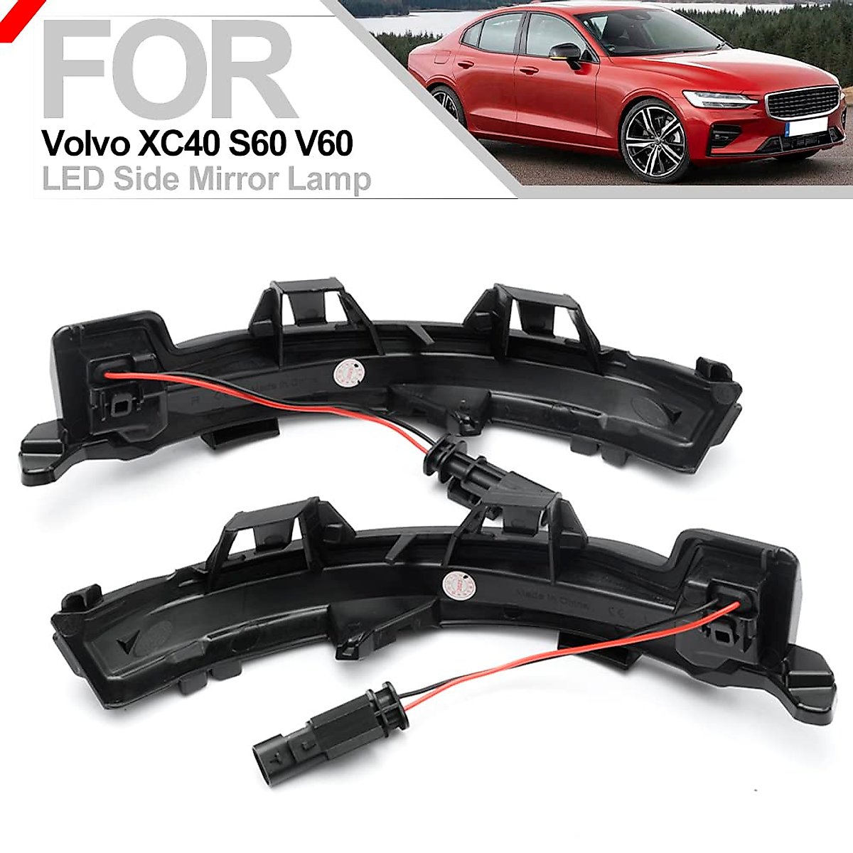 nsautolighting 4pcs LED Side Marker Lights Assembly for Chevy C/K Series C10 C20 C30 K10 K20 K30 Trucks Suburban K5 Blazer Clear Lens Front Rear Bumper Sidemarker Lamps Replace OEM Sidemarker Lamps