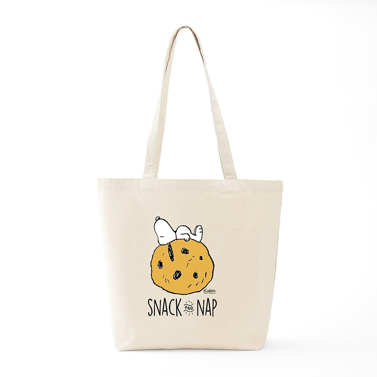 CafePress Peanuts Snoopy Canvas Tote Shopping Bag