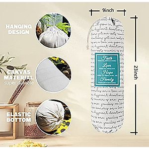 Family Makes Life Worth Living, Grocery Bags Holder Organizer For Shopping Bags, Wall Mount Plastic Bags Storage Container Dispensers, Gift For The Preferred Family And Friends