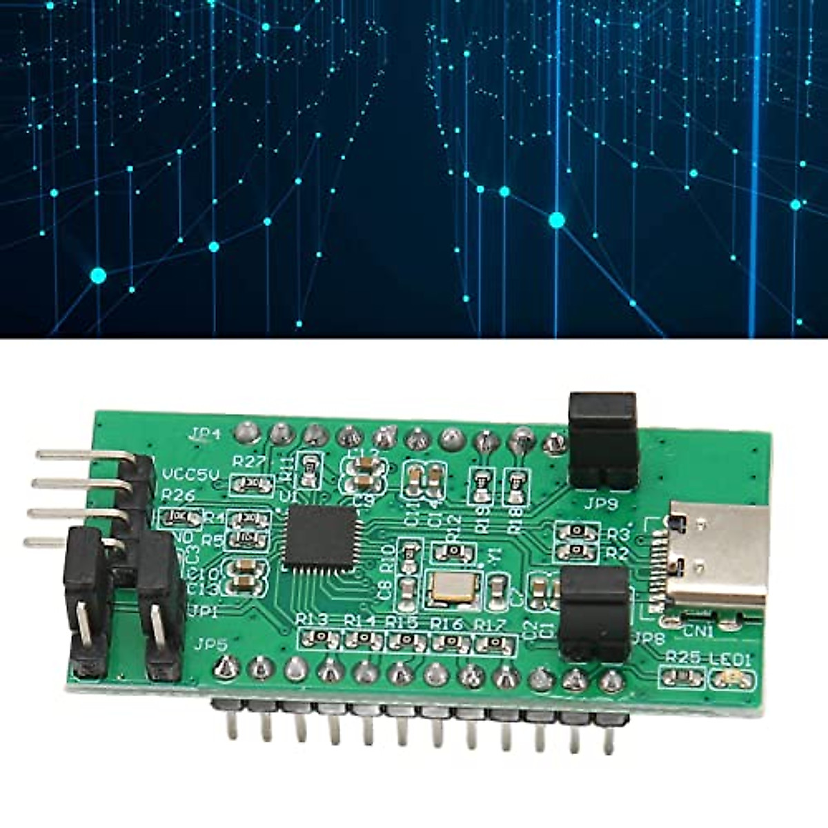 USB Download Module, Wide Compatibility 28Mbps Transmission USB 2.0 Chip Development Modules Multifunctional for Data Acquisition