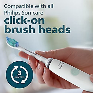 Philips Sonicare 2100 Electric Rechargeable Power Toothbrush, White Mint, HX3661/04