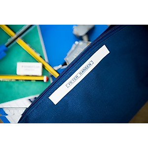 Brother P-touch, PT1230PC, PC-Connectable Label Maker, No Software Needed, Four Different Label Widths, Compact Design, White