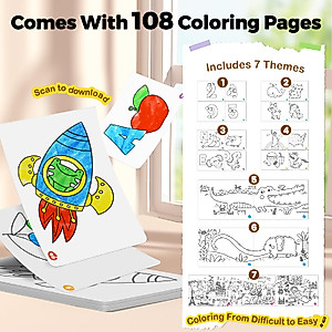 Jar Melo Jumbo Crayons for Toddlers, 12 Colors Twistable Crayons Non Toxic Washable Crayons, Easy to Hold Silky Large Crayons, Safe for Babies and Children, Gift for Boys and Girls Back to School