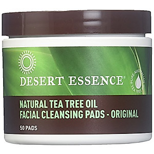 Facial Cleansing Pads - Tea Tree Oil, 50 pads 2-pack