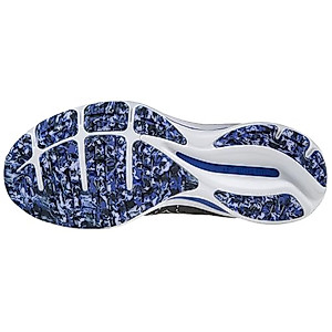 Mizuno Men's Wave Rider 25 | Neutral Support Running Shoe |Eco Friendly Materials | Obsidian | US 12