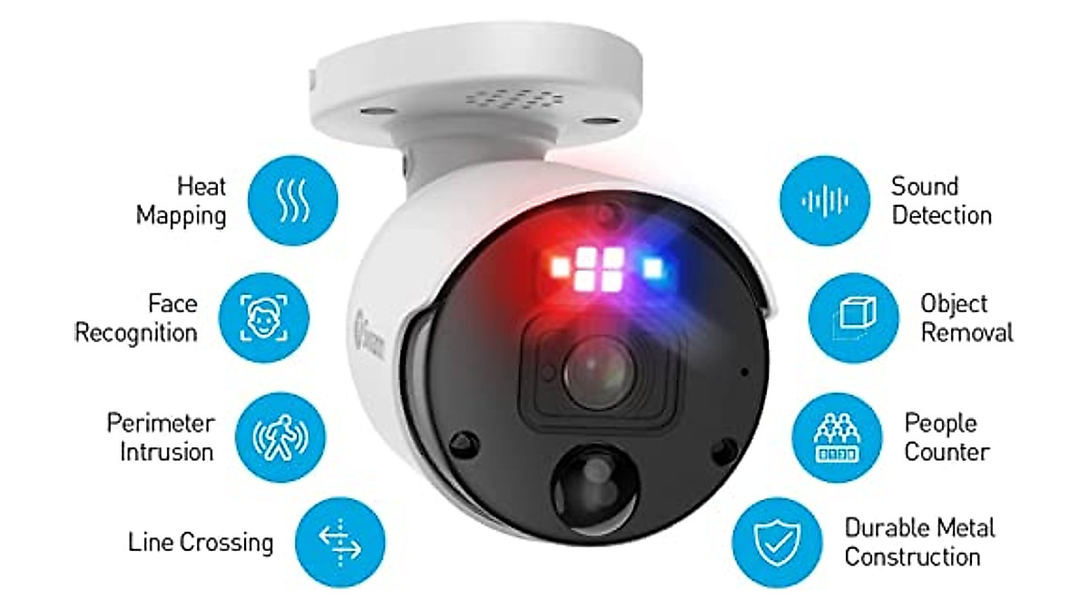 Swann 12MP 6K HD Security System: 16-Ch NVR & PoE Cams