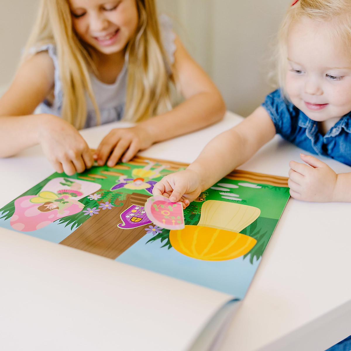 Melissa & Doug Reusable Sticker Pad: Fairies - 200+ Stickers