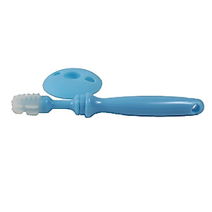 Sweetie Toothbrush Set (3 Pack)1-360° Silicone Baby Toothbrush Infant Training 2-Tooth Brush Age 0-2 Baby 3-Toothbrush, First Brush (Color May Vary)