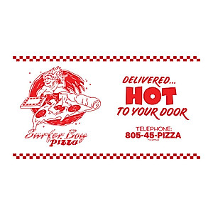 Netflix Stranger Things Surfer Pizza 17 oz Stainless Steel Bottle, Multicolor