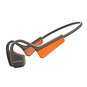 pamu S30 0pen-Ear Bluetooth Bone Conduction Headphones,Built-in Mic for Calls,Wireless Sports Headphones IPX6 Waterproof and Sweatproof for Running Cycling Hiking,Headphones Wireless Bluetooth Black