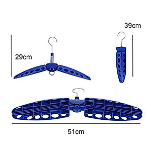 Mo're Wetsuit Hanger Foldable Surfing Suit Hangers Scuba Diving Accessory Folding Vented Hanger