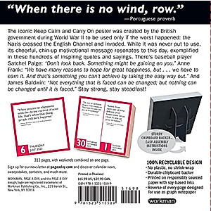 Keep Calm and Carry On Page-A-Day Calendar 2023: 365 Quotes, Slogans, and Mottos for 2023