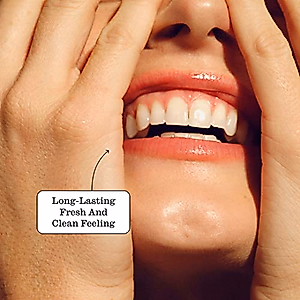 Twice Vegan Toothpaste for Sensitive Teeth and Gums and Teeth Whitening Toothpaste - SLS Free Toothpaste with Fluoride and Cavity Protection - (Cooling Spearmint Eucalyptus) (3-Pack)