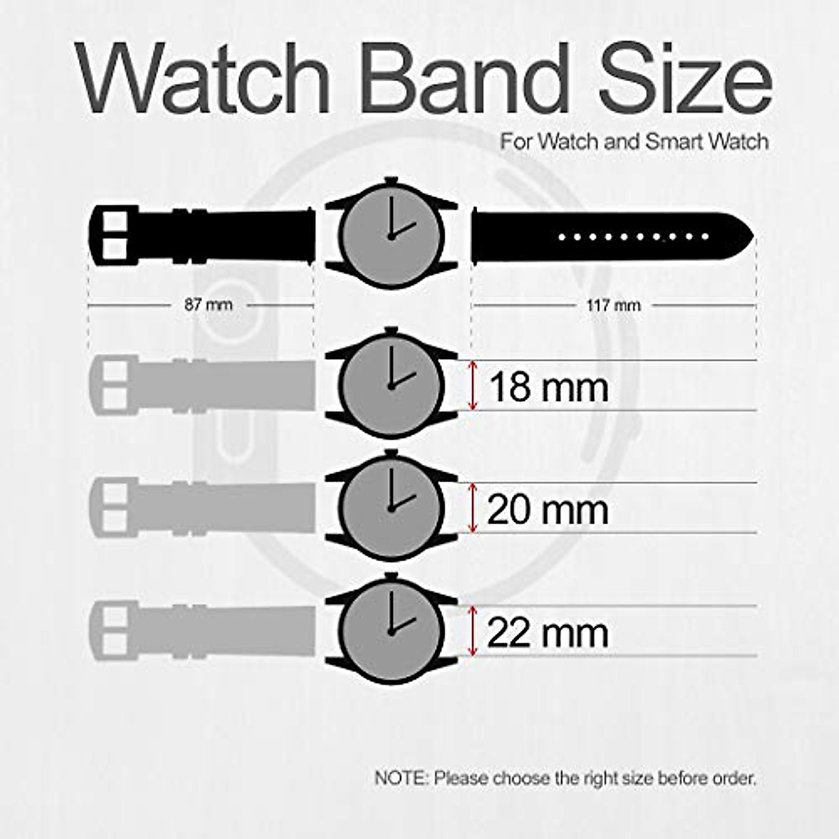 CA0075 Turtle Carapace Leather & Silicone Smart Watch Band Strap for Garmin Approach S40, Forerunner 245/245/645/645, Venu Vivoactive Vivomove Size (20mm)