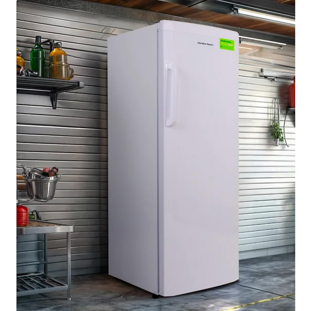 11 Cu Ft Upright Freezer with Drawer Organizer - Manual Defrost & Energy Efficient