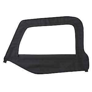 Smittybilt Replacement Upper Doorskin with Frame, Black Diamond - 79435