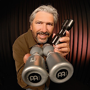 Meinl Percussion PP-1 Perc Pack with Luis Conte Shaker, Classic Hardwood Claves and Compact Foot Tambourine