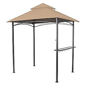 Garden Winds Replacement Canopy Top Cover Compatible with The Outsider Grill Gazebo - Riplock 350