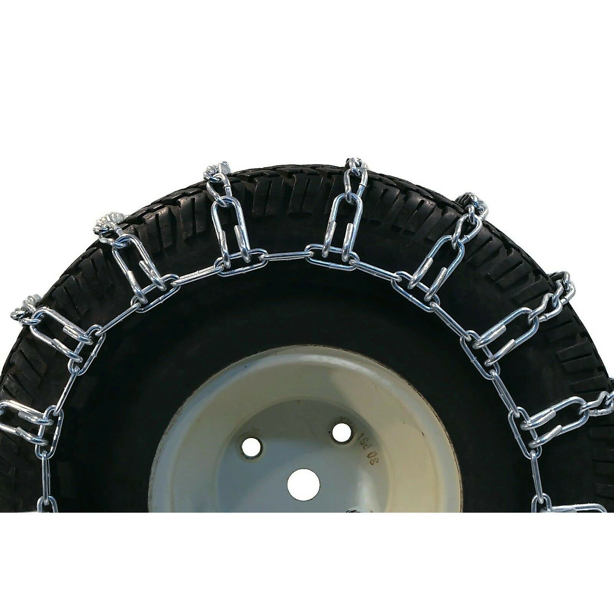 The ROP Shop | Pair of 2 Link Tire Chains 16x6.5x8 for Troy-Bilt & Ariens Snow Blower & Thrower