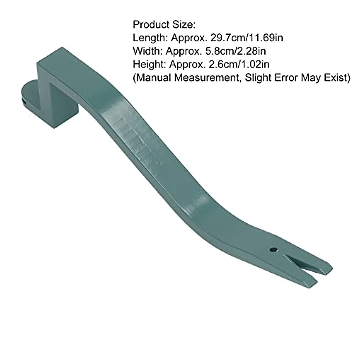 Shingle Removal Tool, High Carbon Steel Roofing Tool 29.7cm Length Nail Installer Pry Bar Roofing Tools Roof Shingle Nail Puller Nail Remover Pry Bar Roofing Tools and Equipment