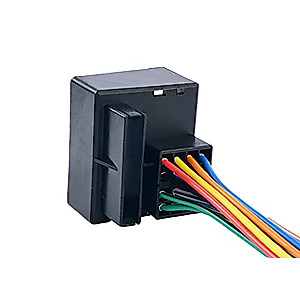 Generic Wire Harness,Aftermarket Stereo Speaker Connector Compatible with 2000 & Up BMW Volkswagen, Black