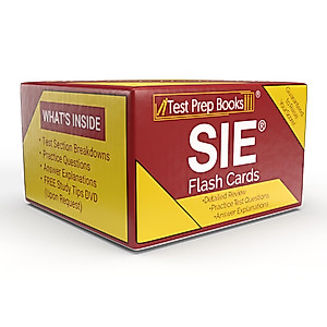 SIE Exam Prep Study Cards: SIE Test Prep 2025-2026 with Practice Questions for the Securities Industry Essentials Exam [Full Color Cards]