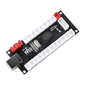 Easyget 2 Player Zero Delay Generic Game Controller USB to Joystick for MAME & Raspberry Pi 1/2/3 RetroPie DIY Projects