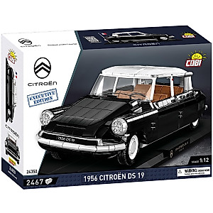 BRICKCOMPLETE Cobi Set of 3: 24350 Citroen DS 19 1956 - Executive Edition, 24348 1968 Citroen Ds. 21 Pallas & 24347 1956 Citroen Ds. 19