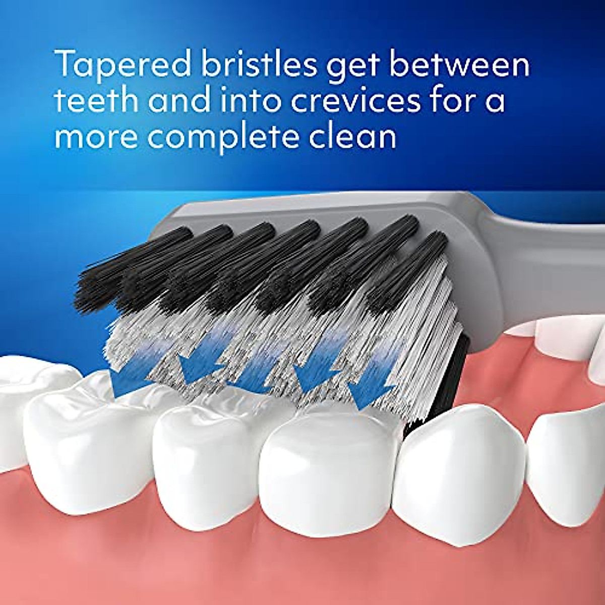 Ooak Eco-Friendly V-Eco Toothbrush with a Replaceable Brush Head System with 1 Additional Replacement Head - Silver Chrome