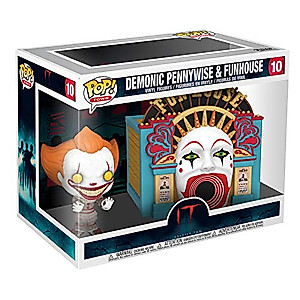Funko Pop! Town: It 2 - Demonic Pennywise with Funhouse, Multicolor