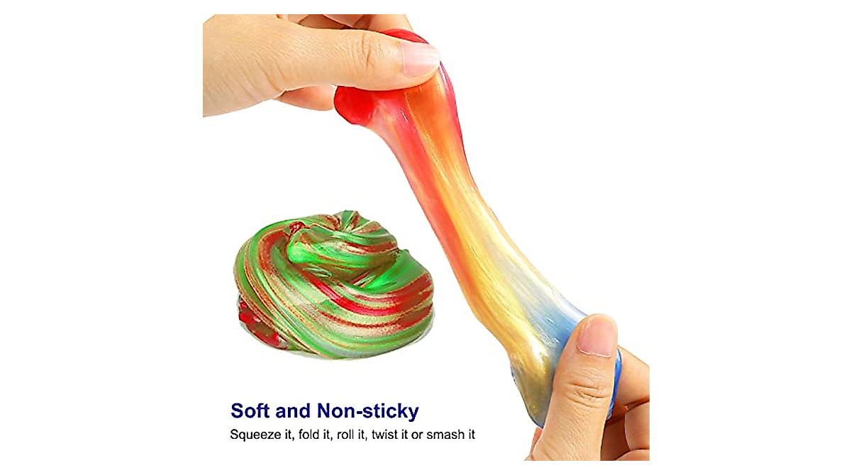 Galaxy Slime 24 Pack - Fun Party Favors & Sensory Play for Kids