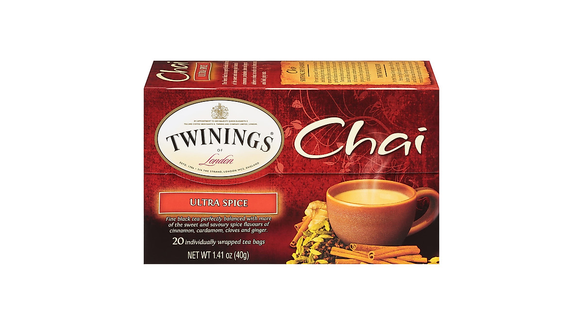 Twinings Ultra Spice Chai Tea Bags - Bold & Flavorful
