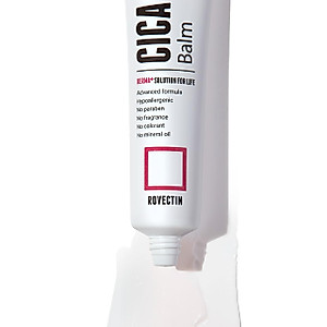 ROVECTIN Cica Care Face Balm - Immediate Redness Relief Face Moisturizer for Acne Prone, Sensitive Skin | Spots, Scar Reducing with Calamine and Madecassoside | Vegan, Korean Skincare(1.4 fl oz)