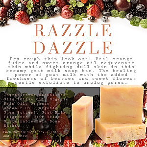 Salo Soap's Natural Womens Bar Soap Body Wash with Goat Milk Soap, Vanilla, Floral, Honey Oatmeal, Brown Sugar, Fig Coconut Oil, Olive Oil, Fragrance Oils, Shea Butter, face soap, whole body soap