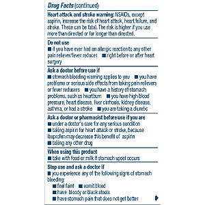 Advil Pain Reliever and Fever Reducer, Ibuprofen 200mg for Pain Relief - 50 Coated Tablets