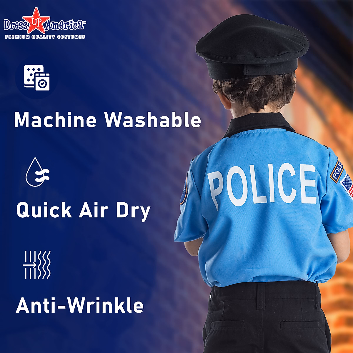 Dress Up America Dress-Up Costumes - Kids Pretend Play Sets - Role-Play Costume Clothes for Toddlers