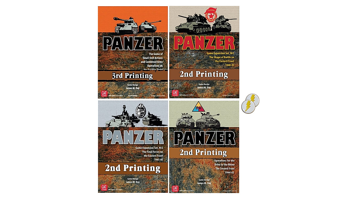 Panzer Game Bundle of Base Game Plus Three Expansions and 2 Lightning ...