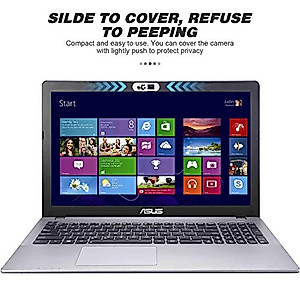 SOLUSTRE Computer Camera Computers Laptops 3PCS Plastic Webcam Privacy Cover Web Camera Cover Portable Webcam Decorative Patch for Laptop Phone Tablet (White) Computer Camera Computers Laptops