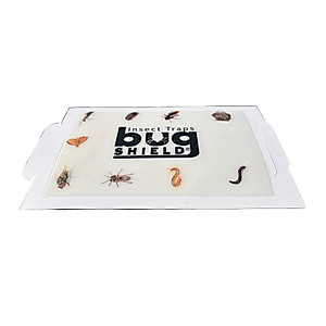 Bug Shield Sticky Glue Traps 36 Glue Boards, All Types of Incets, Spiders, Cockroaches, Ants, Cave Crickets, and More.Professional Strength Glue.