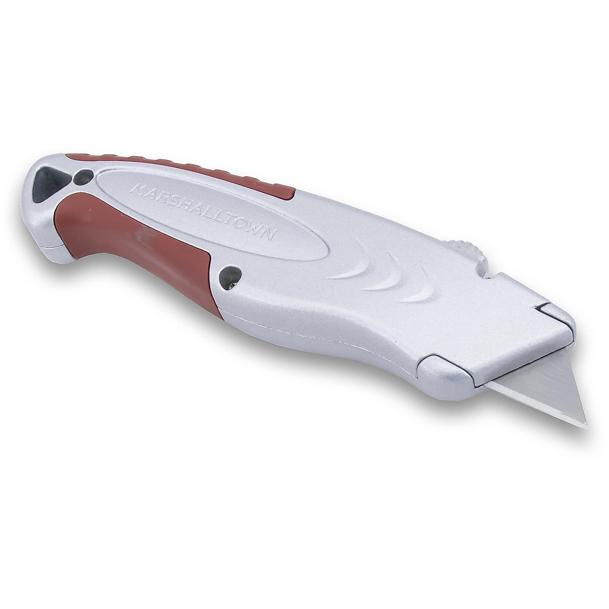 MARSHALLTOWN DuraSoft Knives, Auto-Load Utility Knife with DuraSoft Handle, 9040