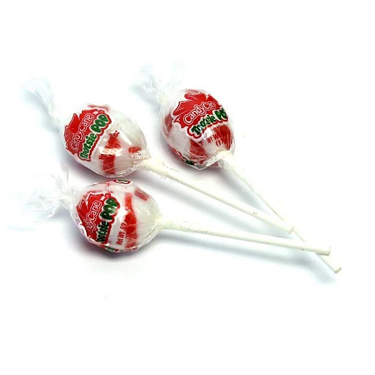 Candy Cane Tootsie Pops 9.6 Ounce