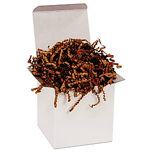 BOX USA Crinkle Paper 10 lb. Kraft, 1-Pack | Packaging Paper for Shipping, Moving, and Storage Supplies